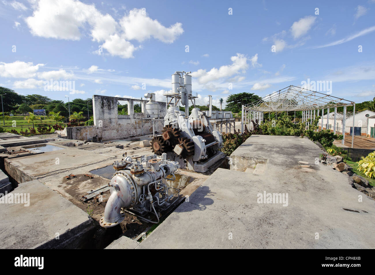 Maurice, Mauritius, Africa, Indian ocean, disintegrate, sugar factory ...