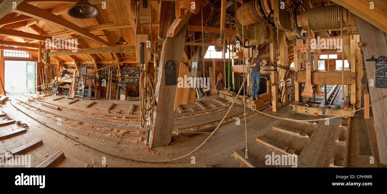 Interior of sawmill hi-res stock photography and images - Alamy