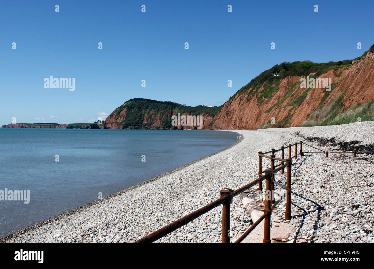 Sidmouth beach rocks hi-res stock photography and images - Alamy