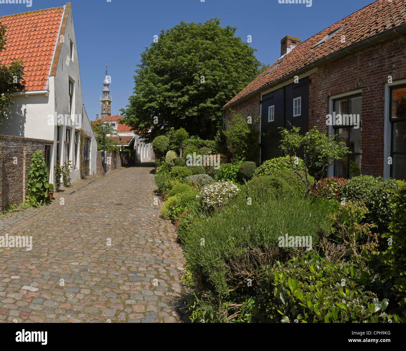 Europe netherlands veere town hall hi-res stock photography and images ...
