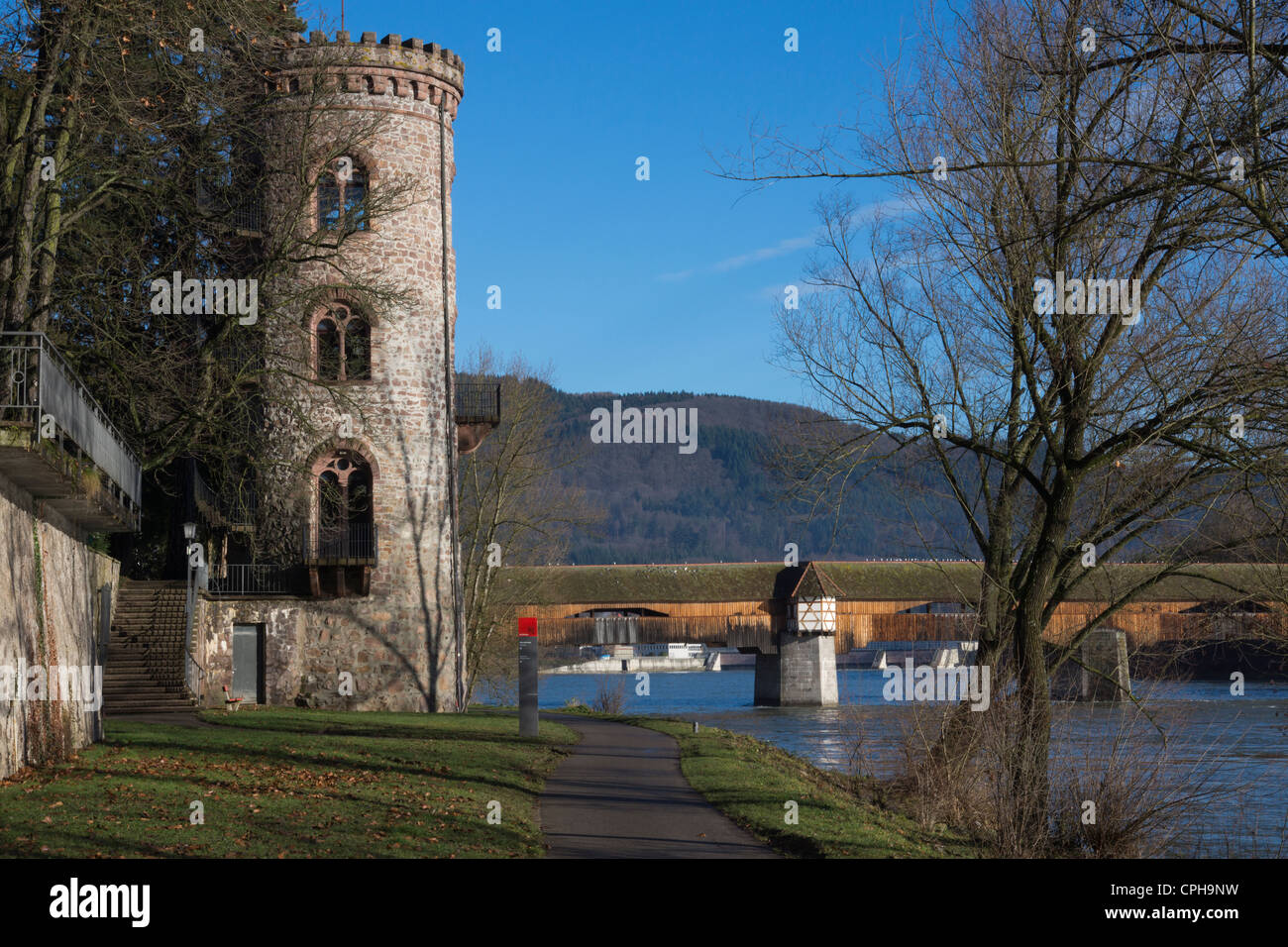 Thieves´s Tower Bad Saeckingen, district Waldshut, Black Forest, Baden ...