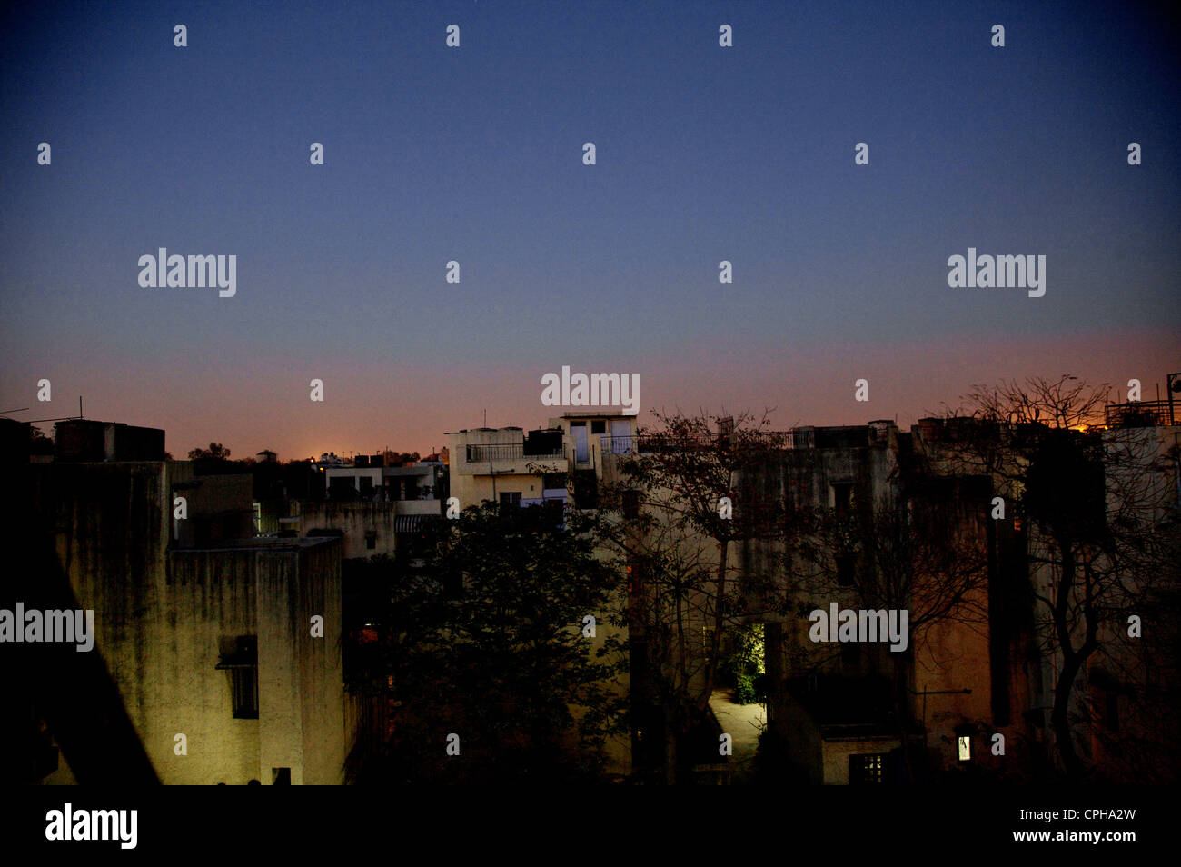 Delhi skyline hi-res stock photography and images - Alamy