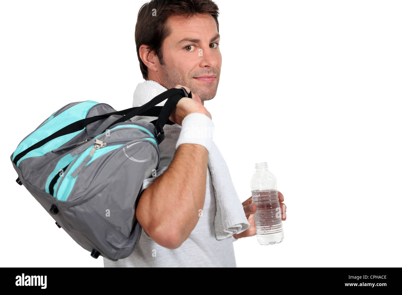 Man carrying drinking water hi-res stock photography and images - Alamy