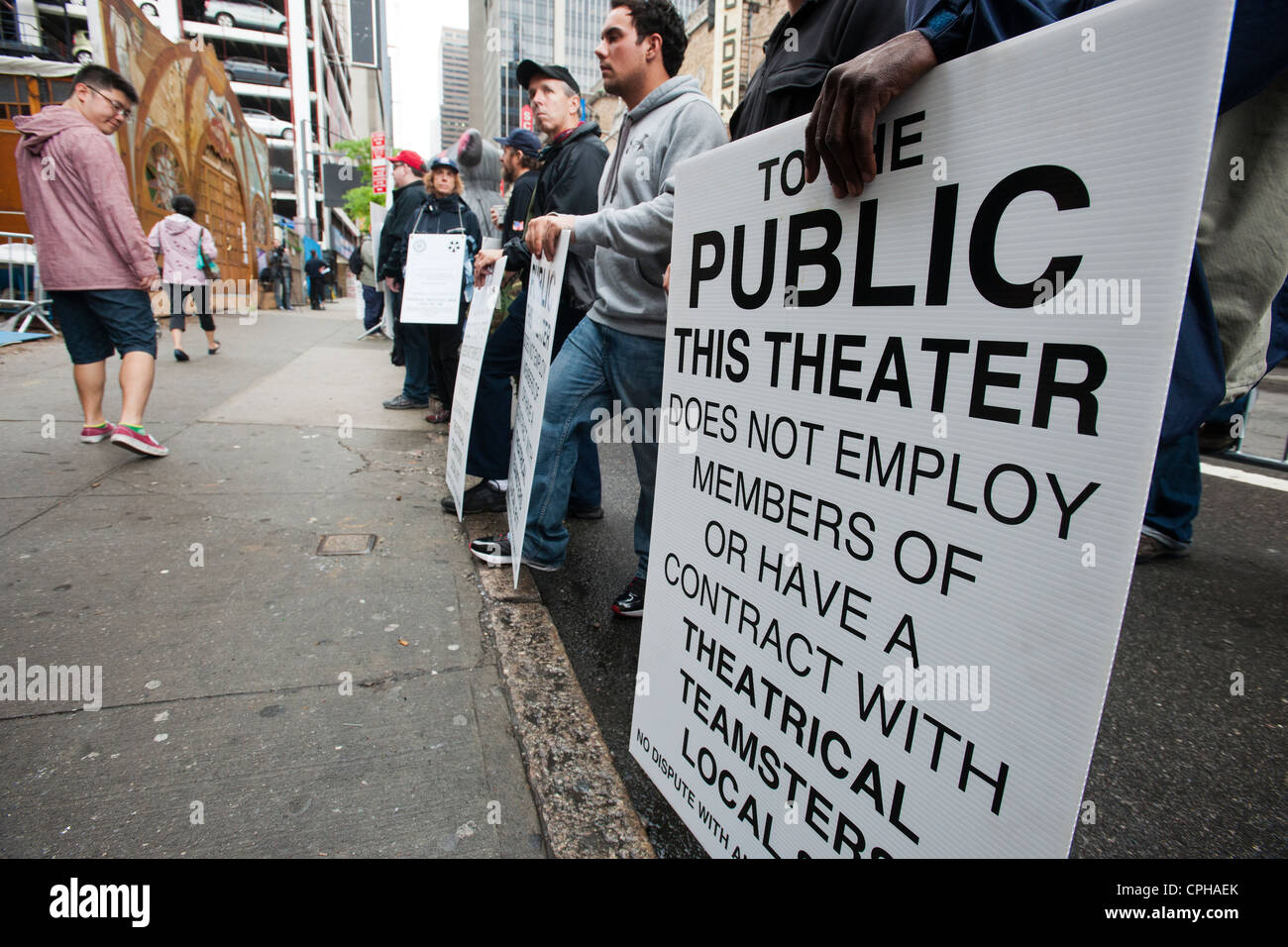 Members of Local One of the International Alliance of Theatrical Stage ...