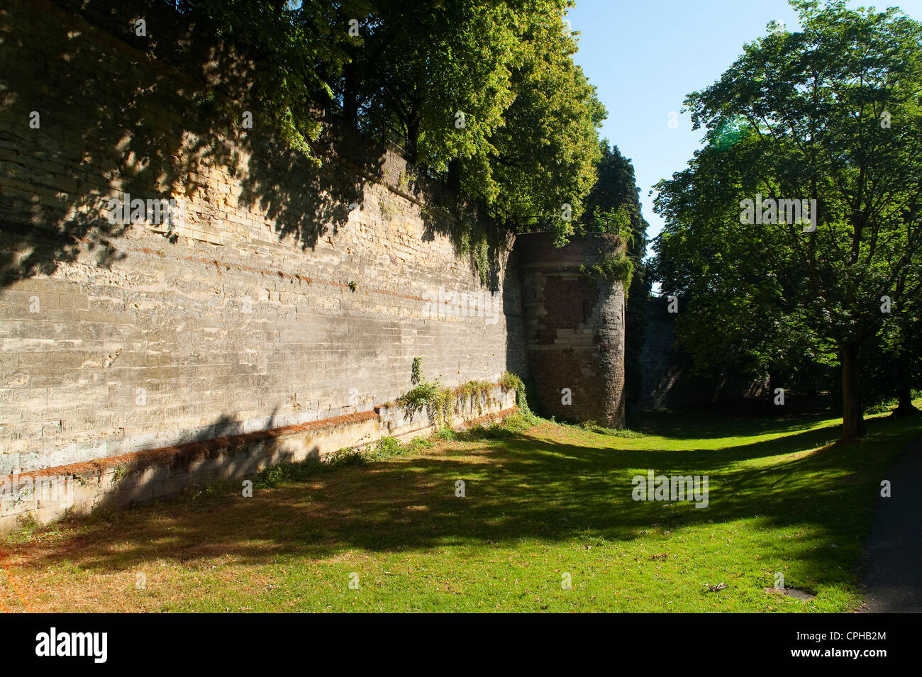 Second medieval city wall hi-res stock photography and images - Alamy
