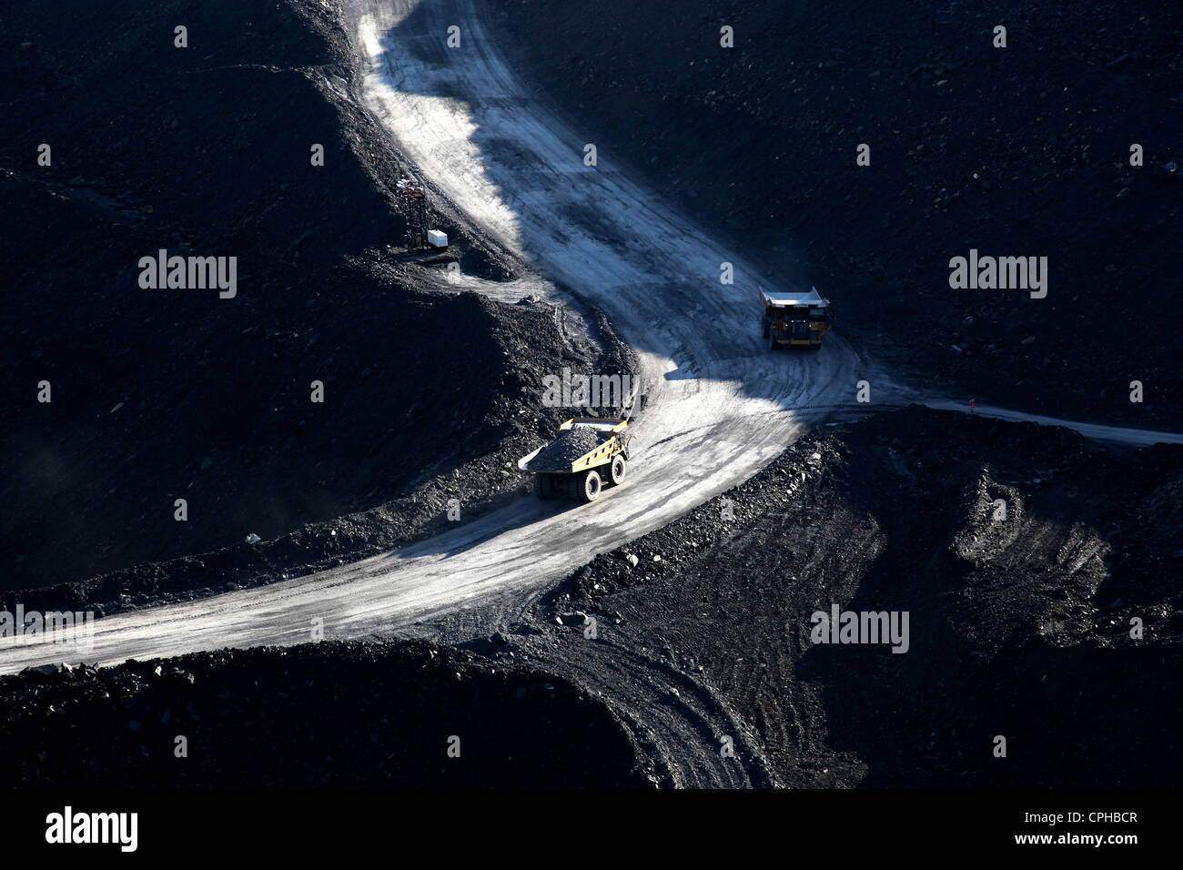 Open cast coal mining hi-res stock photography and images - Alamy