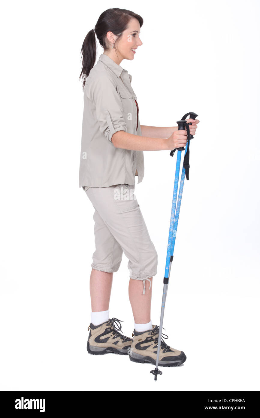 Female rambler Cut Out Stock Images & Pictures - Alamy