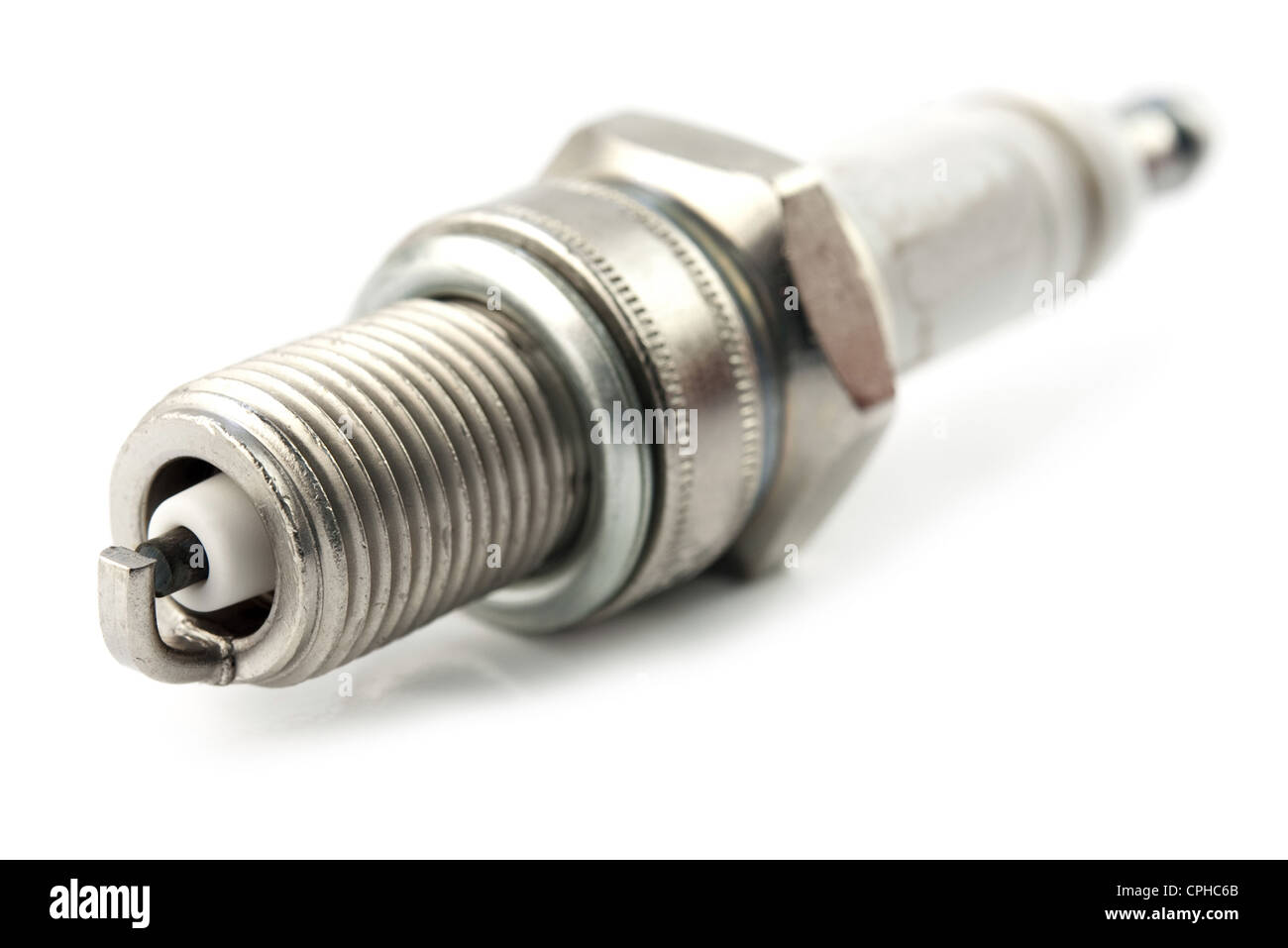 spark plug isolated on white background Stock Photo - Alamy