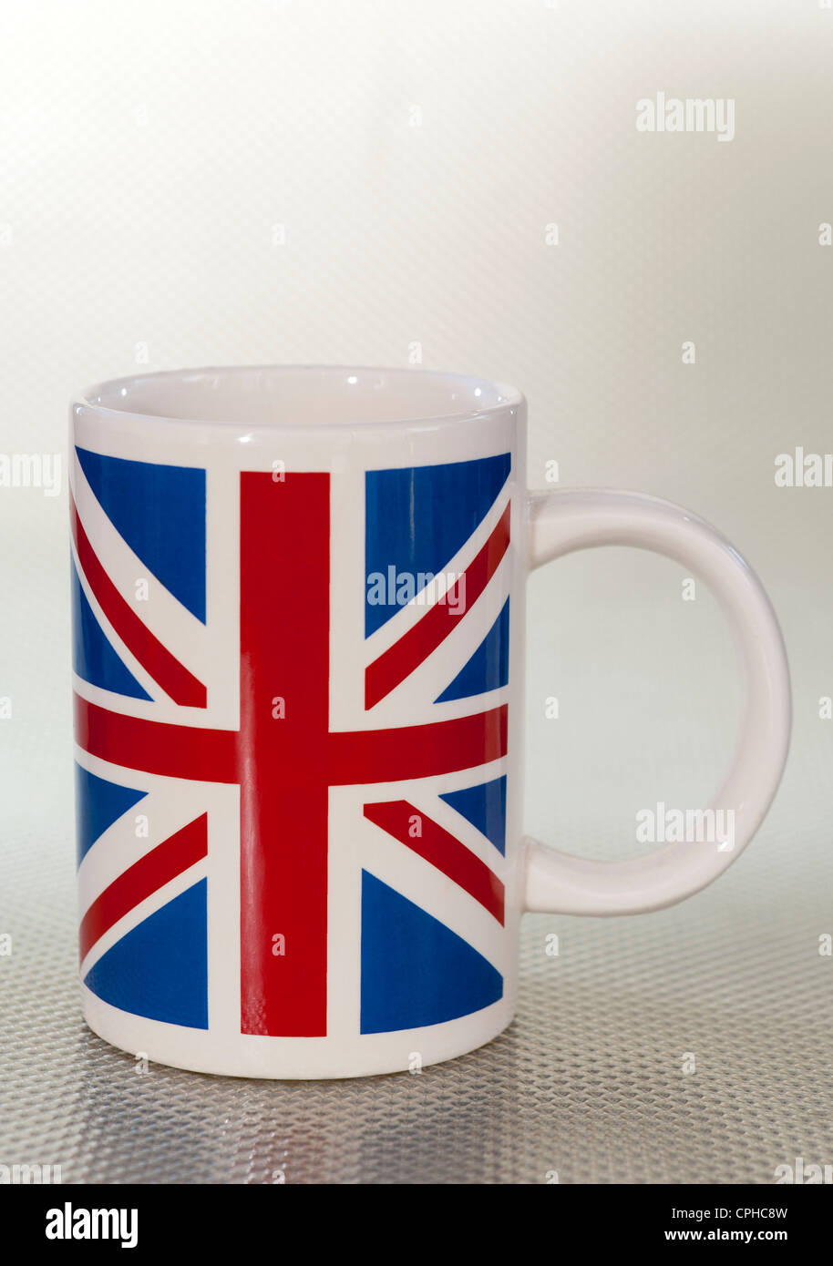 Union Jack Design Mug Stock Photo - Alamy