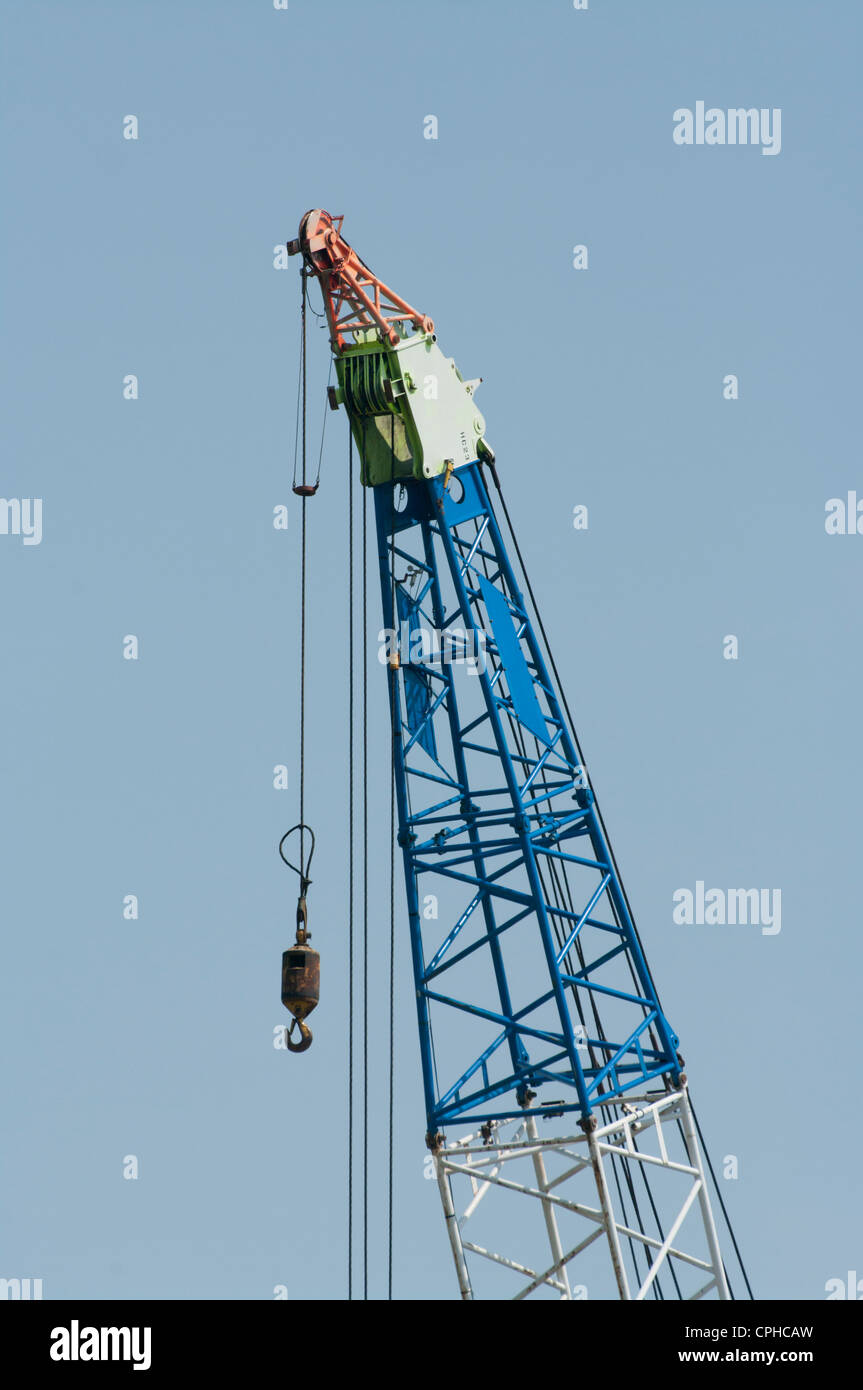 Crawler Crane Jib Stock Photo - Alamy