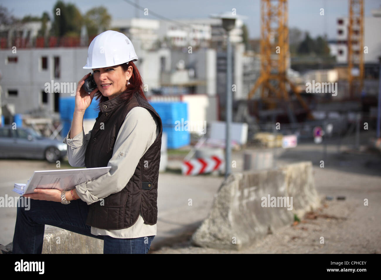 Blue career architect civil hi-res stock photography and images - Alamy