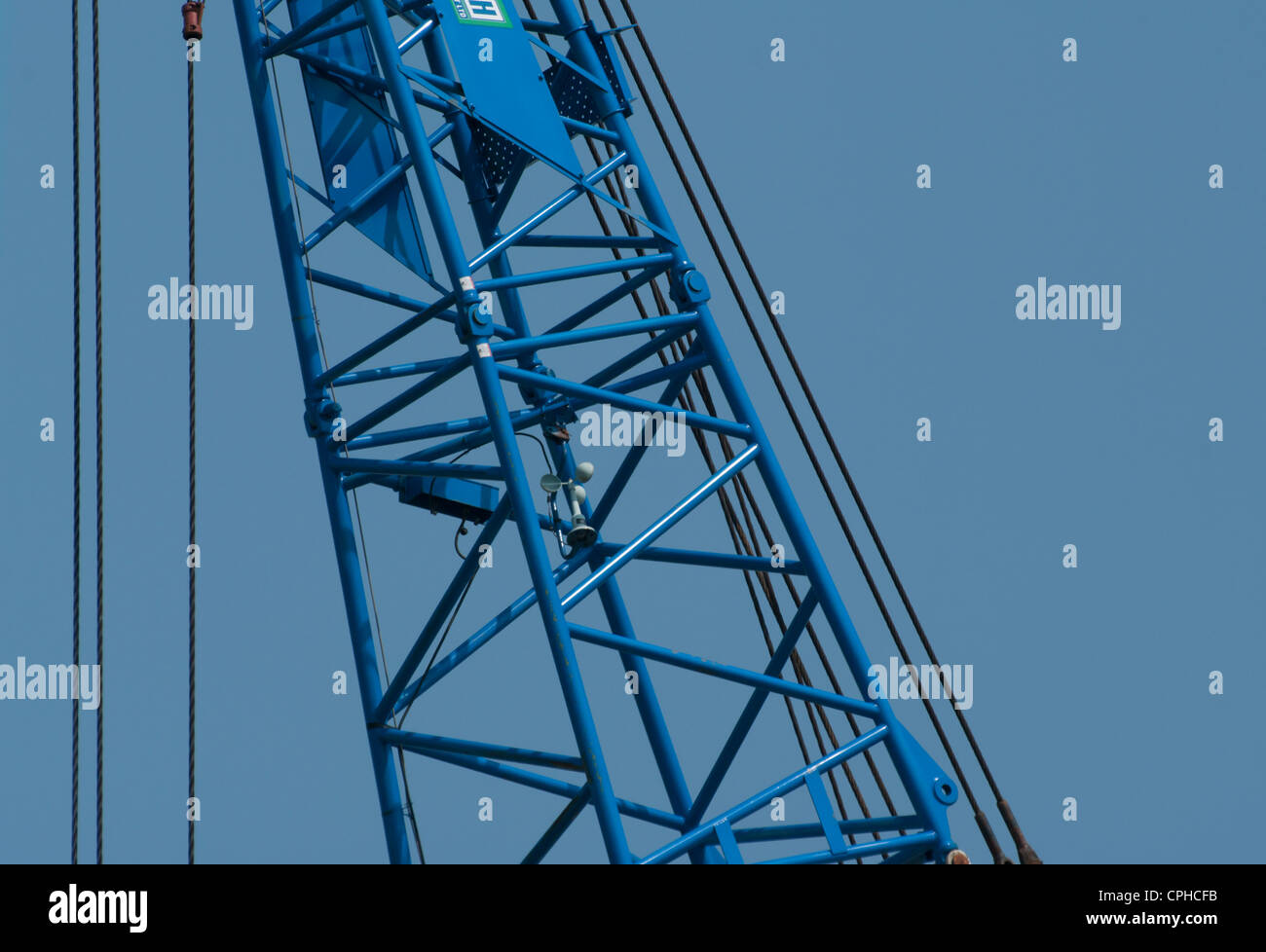 Crawler Crane Jib Stock Photo - Alamy
