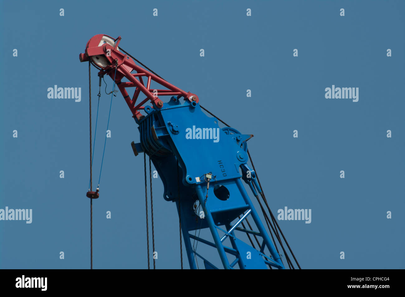 Crawler Crane Jib Stock Photo - Alamy