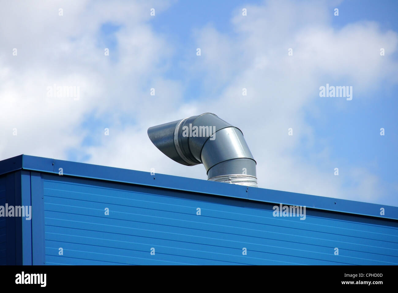 The stream of fresh air acts from a roof Stock Photo - Alamy