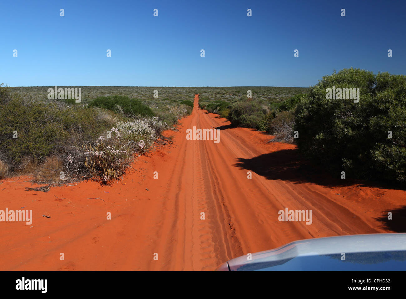 sand runway, sand, runway, street, Francois Peron, National, park ...