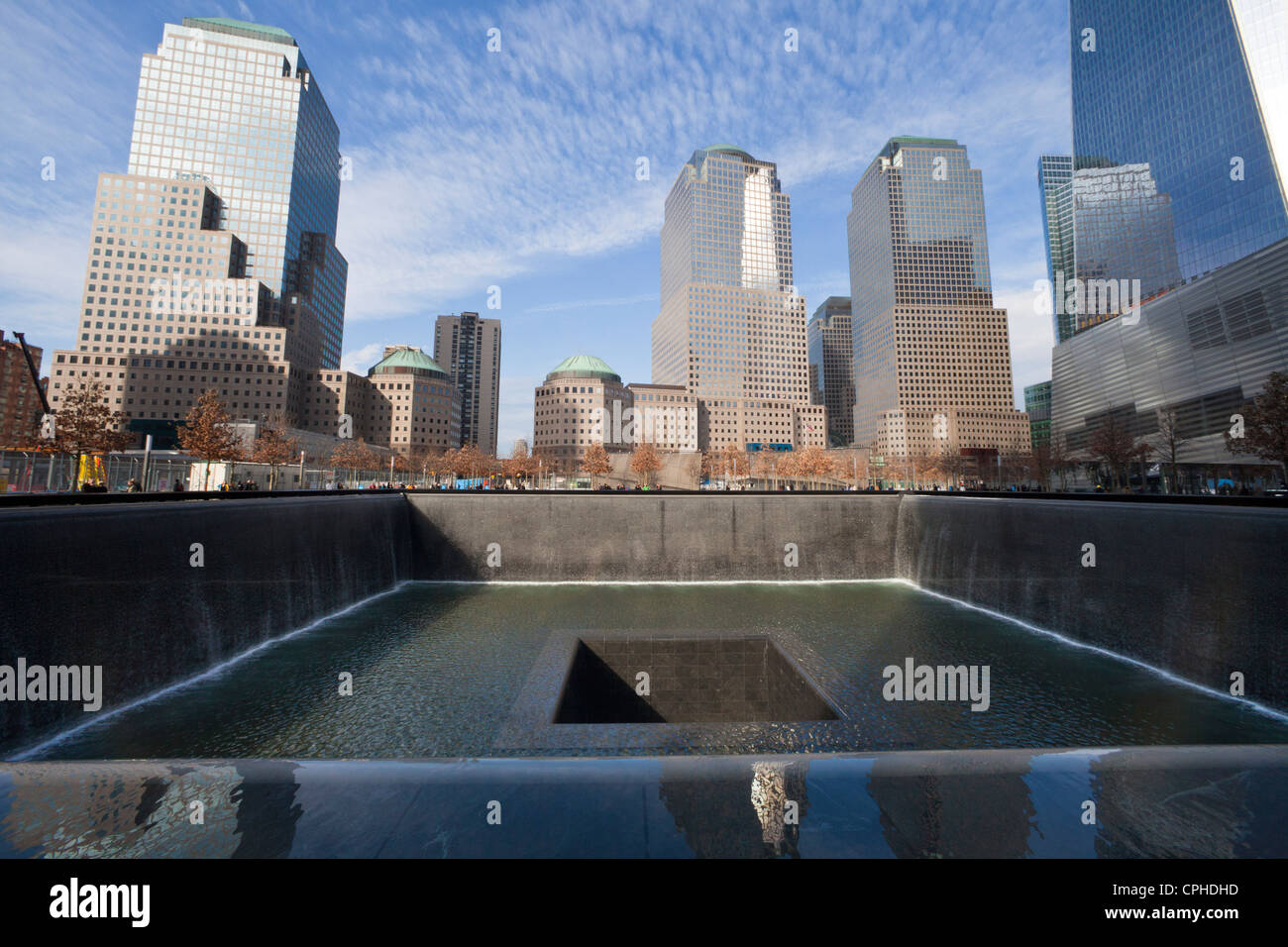 USA, United States, America, New York, Manhattan, downtown, Ground Zero ...