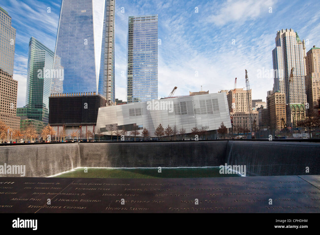 USA, United States, America, New York, Manhattan, downtown, Ground Zero ...