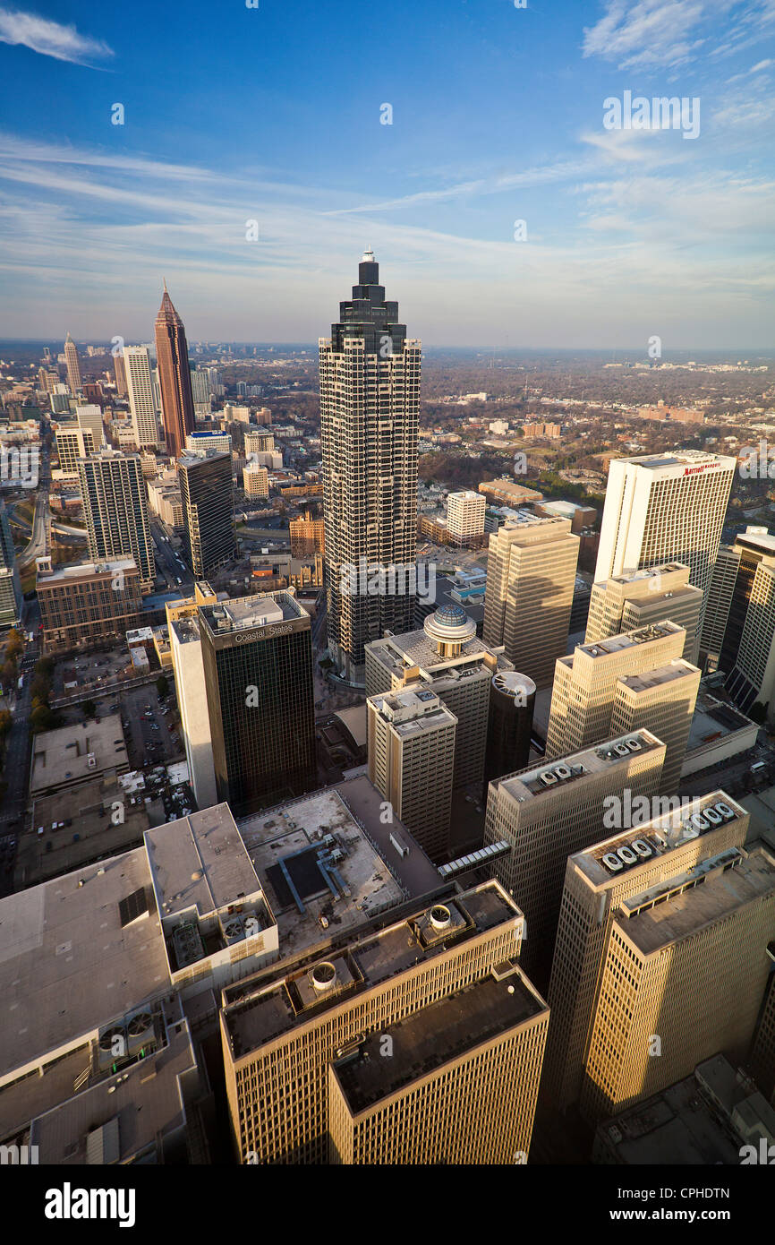 USA, United States, America, Georgia, Atlanta, architecture, downtown ...
