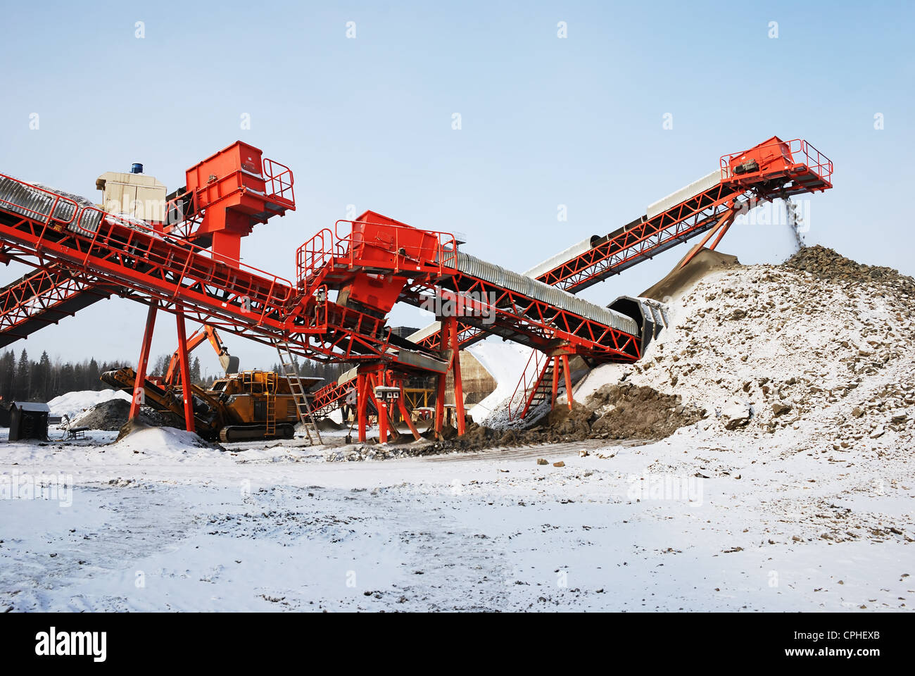 Stone rock quarry open cast hi-res stock photography and images - Alamy