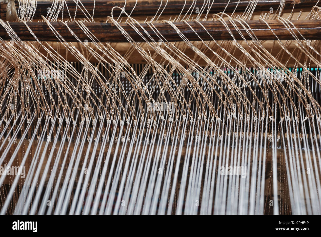 Hand spinning loom hi-res stock photography and images - Alamy