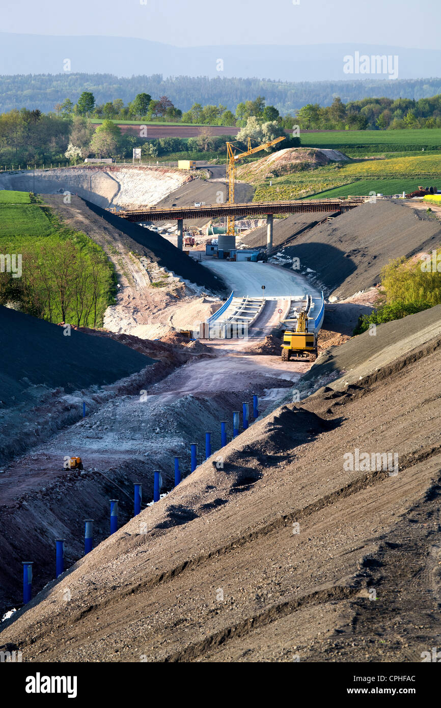 Motorway bridge construction hi-res stock photography and images - Alamy