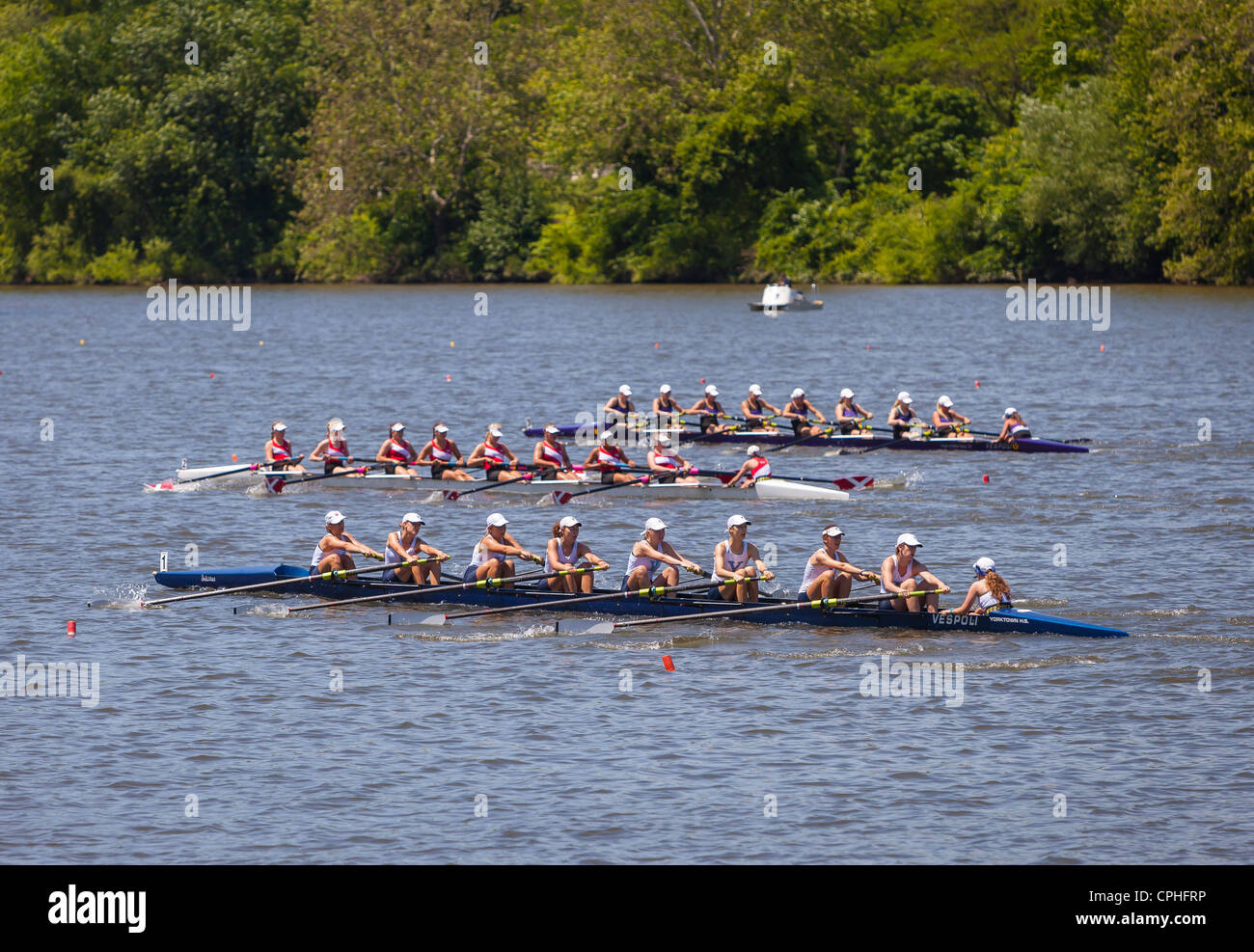 Crew race boats hi-res stock photography and images - Alamy
