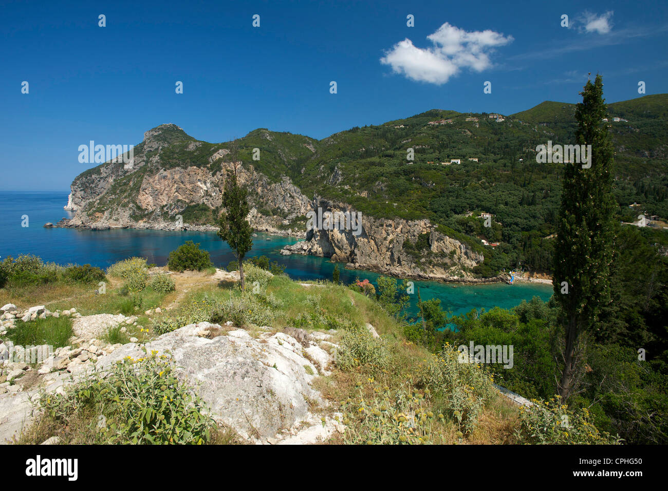 Greece, Europe, Ionic islands, isles, Kerkira, Kerkyra, Corfu ...