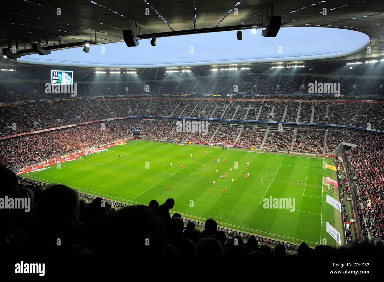 Allinaz, arena, stadium, Bavaria FC, Munich, Germany, football, soccer ...