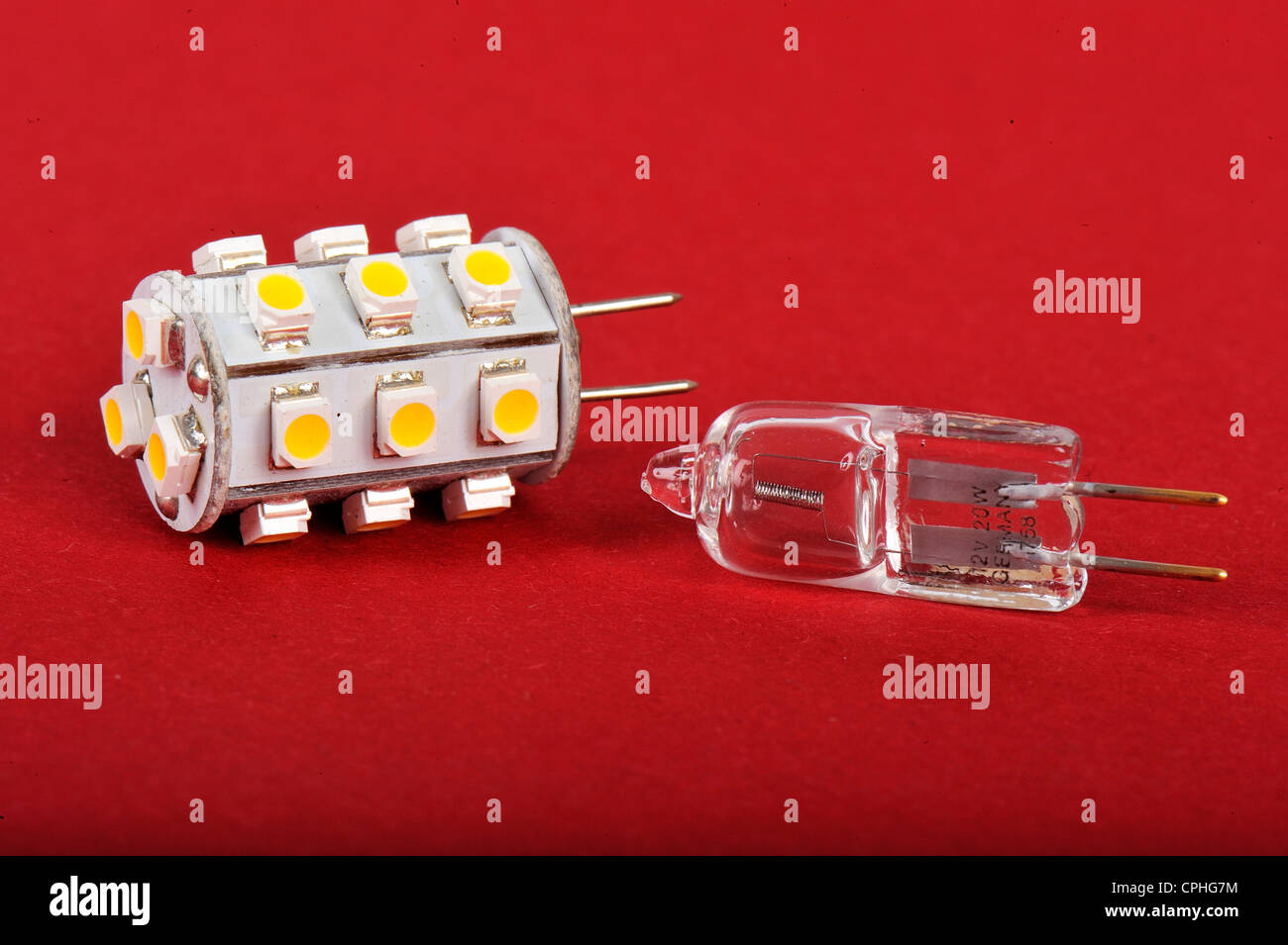 LED, halogen, illuminant, G4, base, low volt, 12 V, power consumption ...