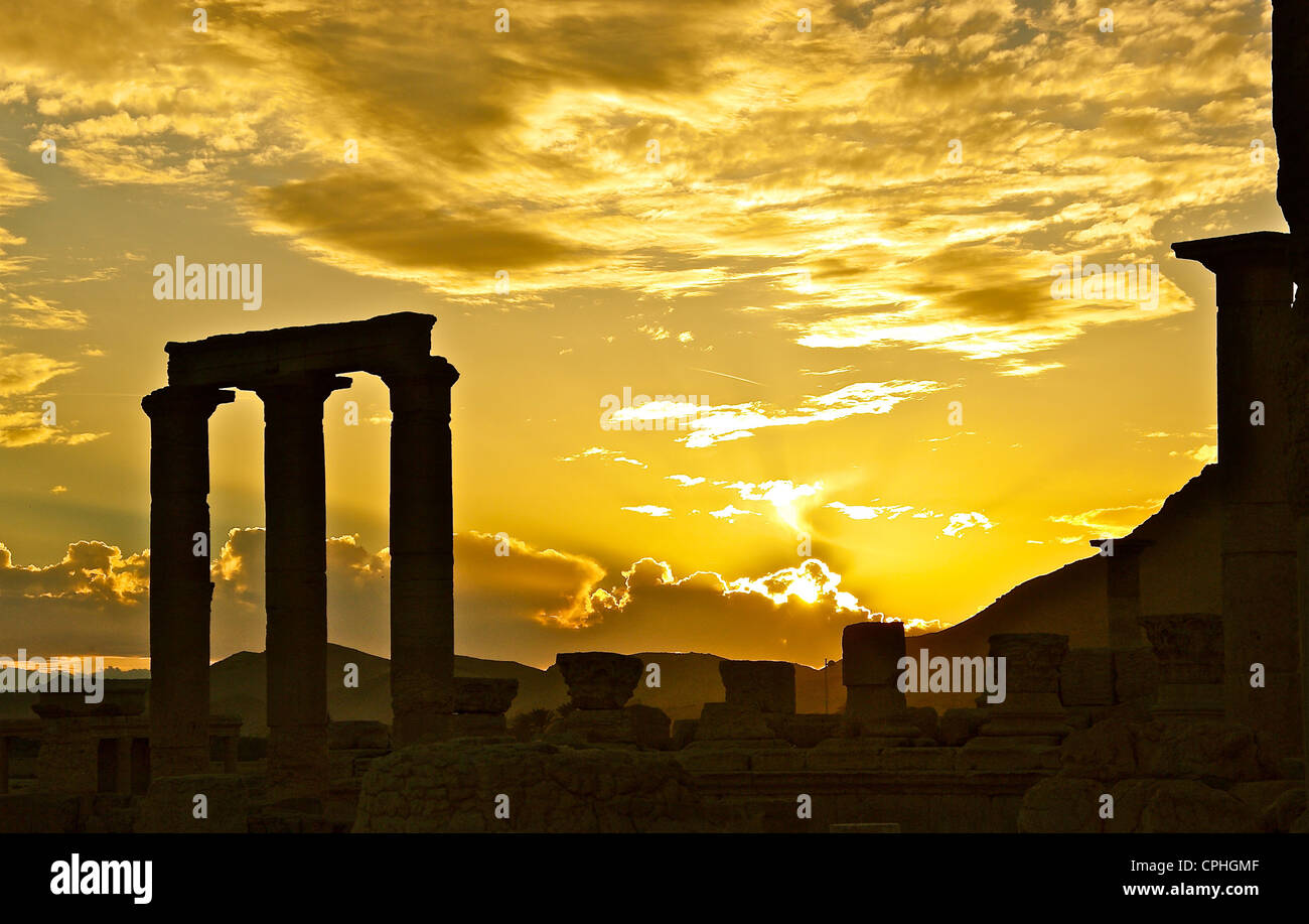 Syria sunset hi-res stock photography and images - Alamy