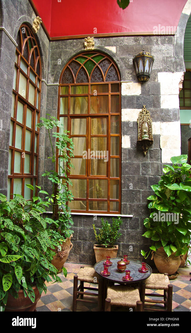 Tea Time in Damascus Stock Photo - Alamy