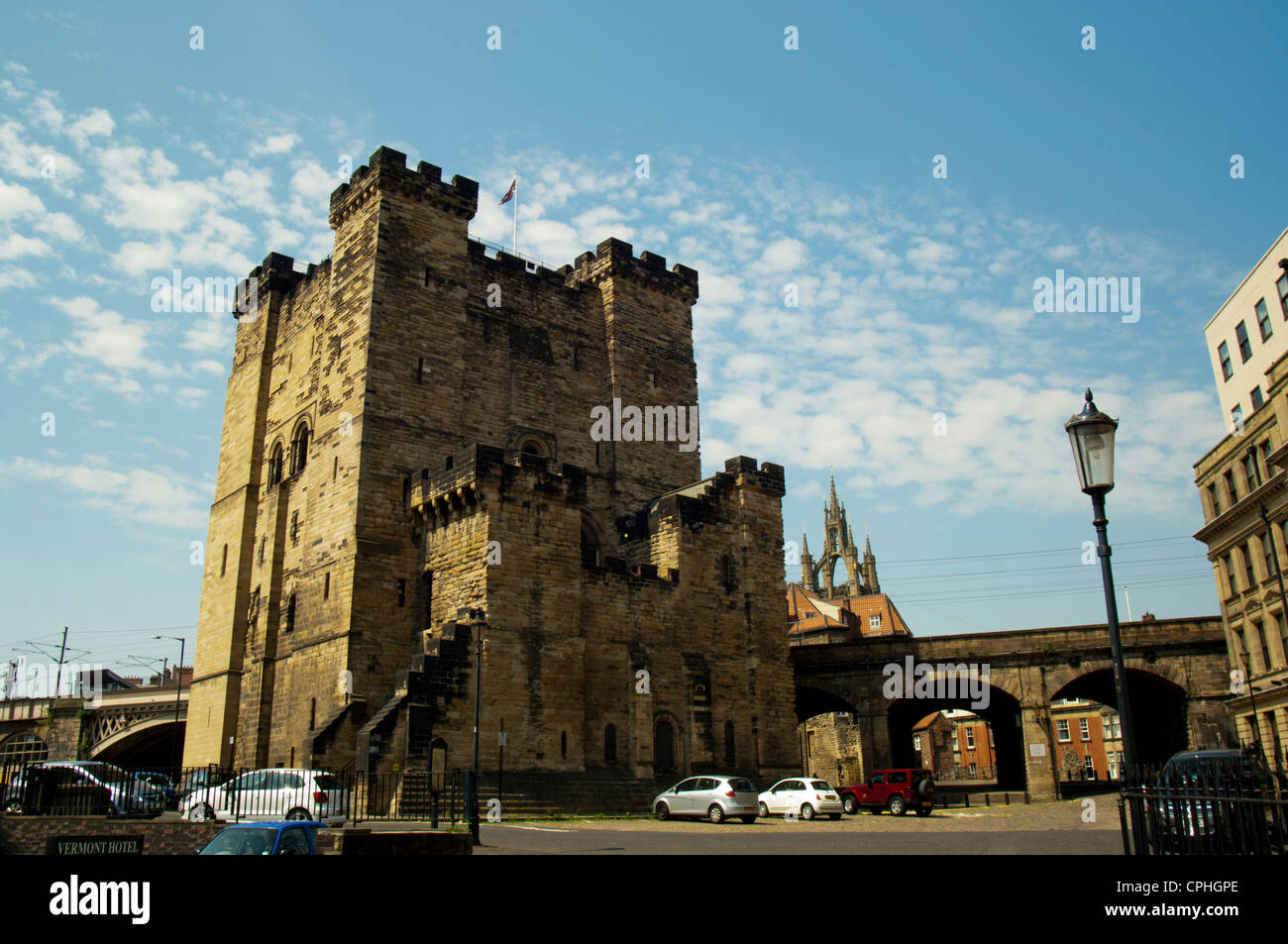Newcastle castle keep hi-res stock photography and images - Alamy