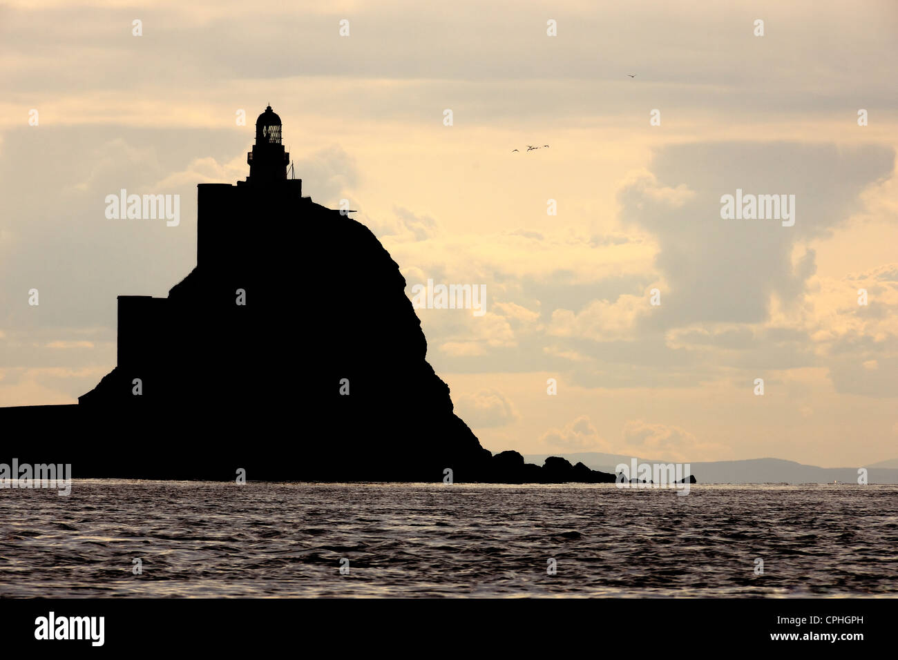 Sanda Lighthouse, Kintyre, Scotland Stock Photo - Alamy