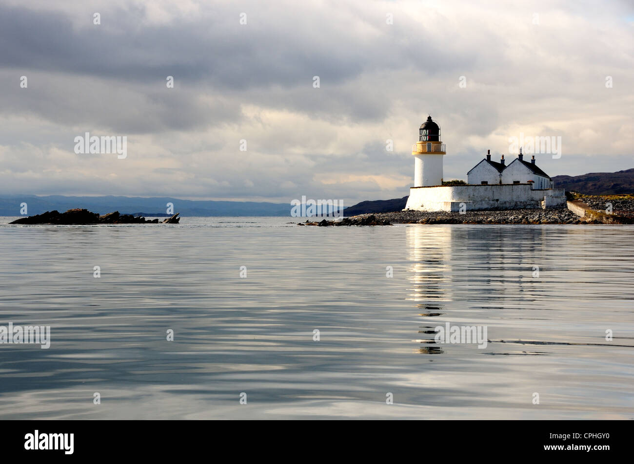 Fladda Lighthouse, Sound of Luing, Scotland Stock Photo - Alamy