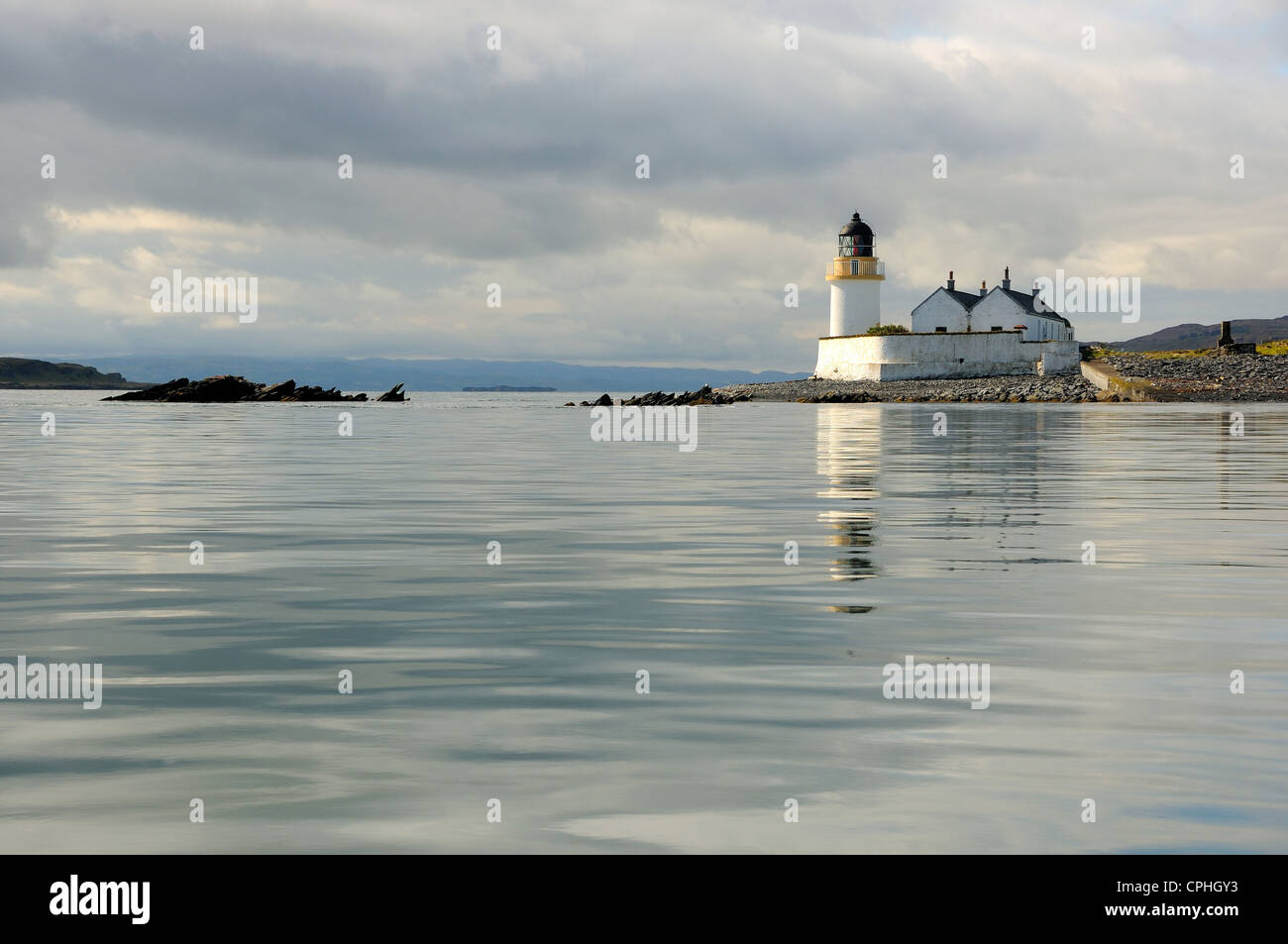 Fladda Lighthouse, Sound of Luing, Scotland Stock Photo - Alamy