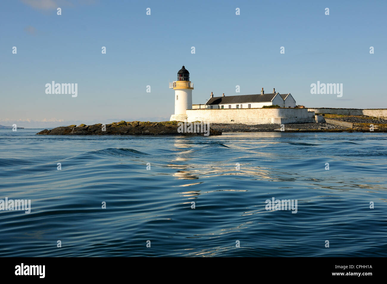 Fladda Lighthouse, Sound of Luing, Scotland Stock Photo - Alamy