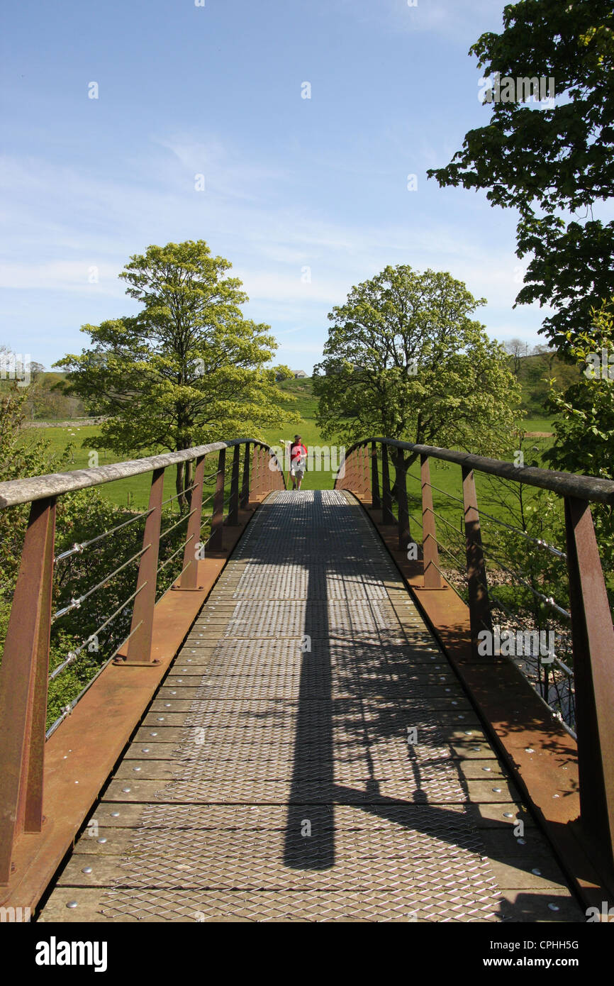 The new Willowford Bridge, Hadrian's Wall Stock Photo - Alamy
