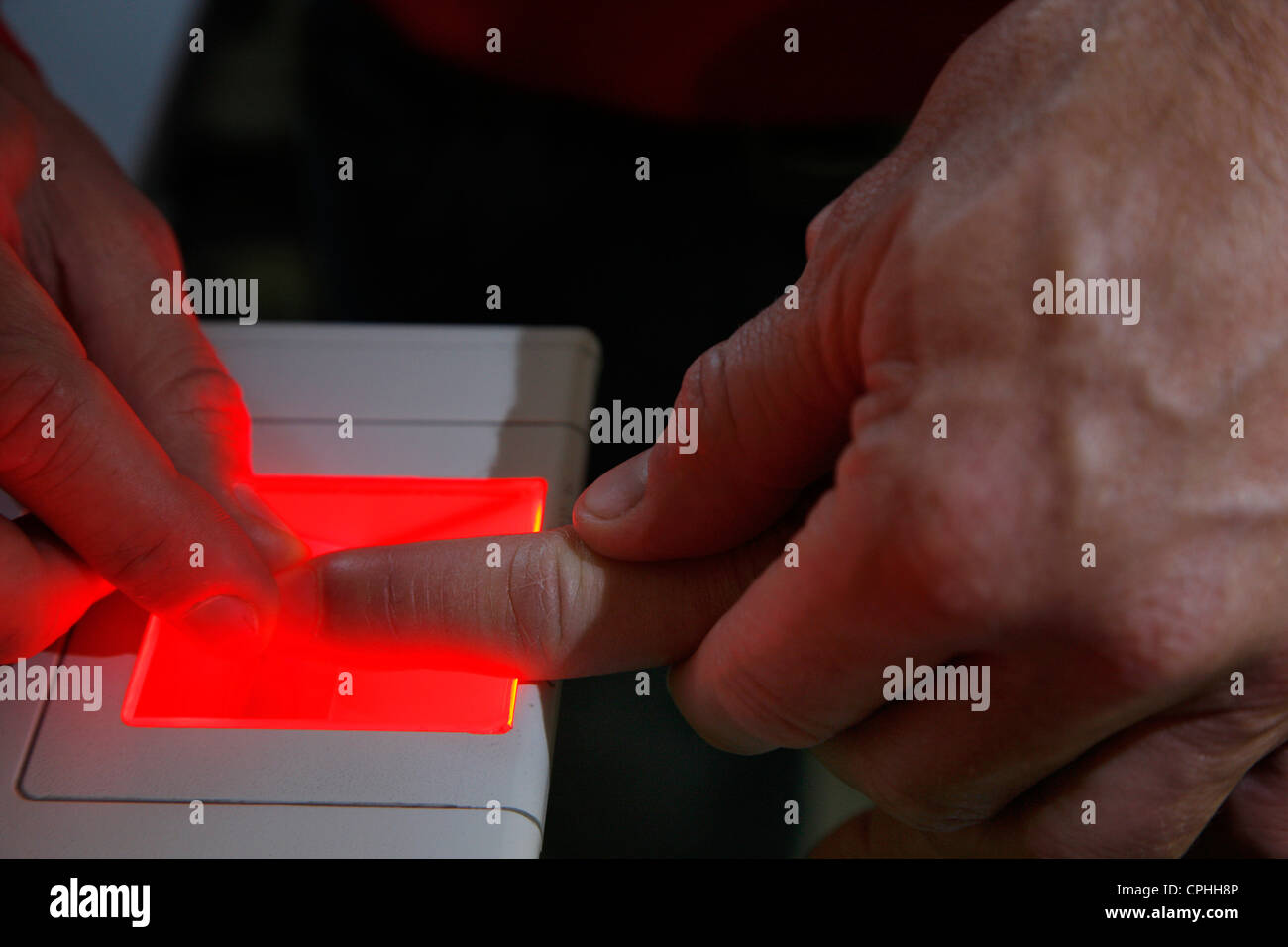 Crime scene fingerprints person hi-res stock photography and images - Alamy