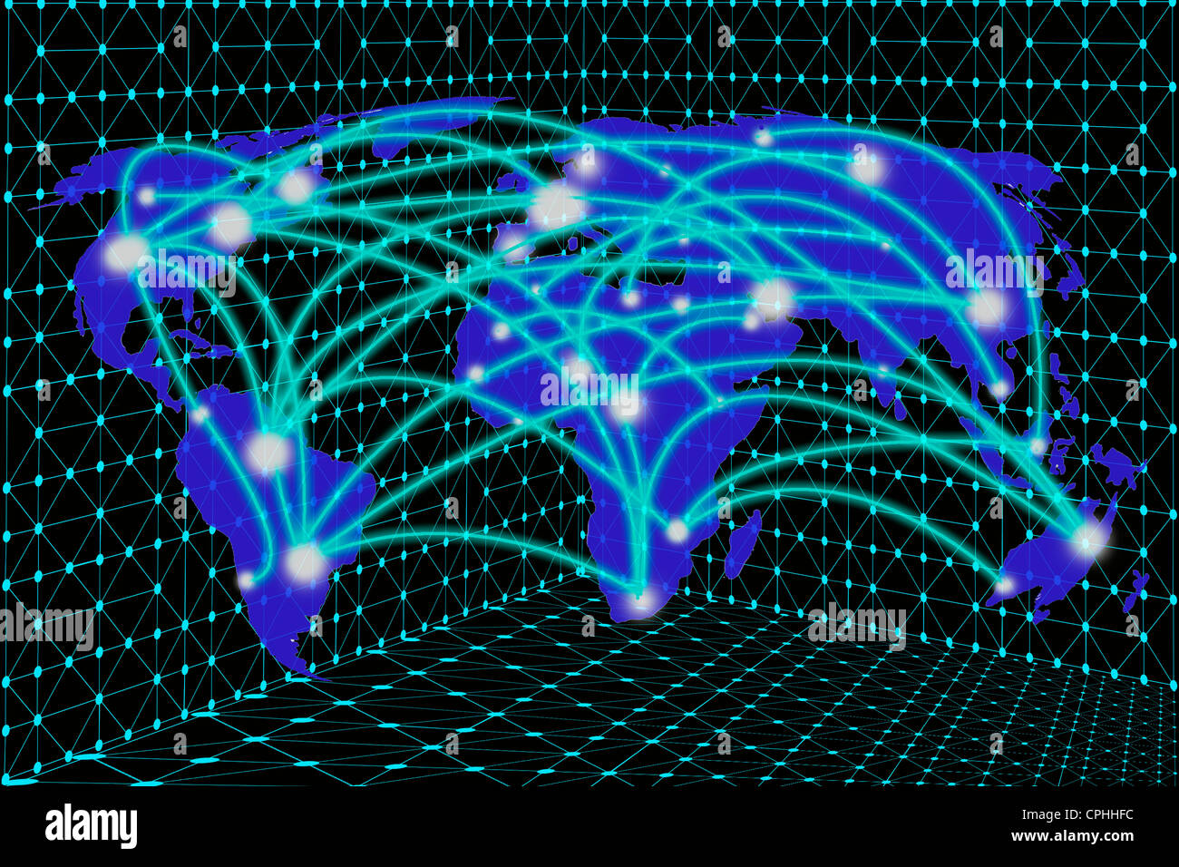 Symbolic image, networking, network, Internet networking, social media ...