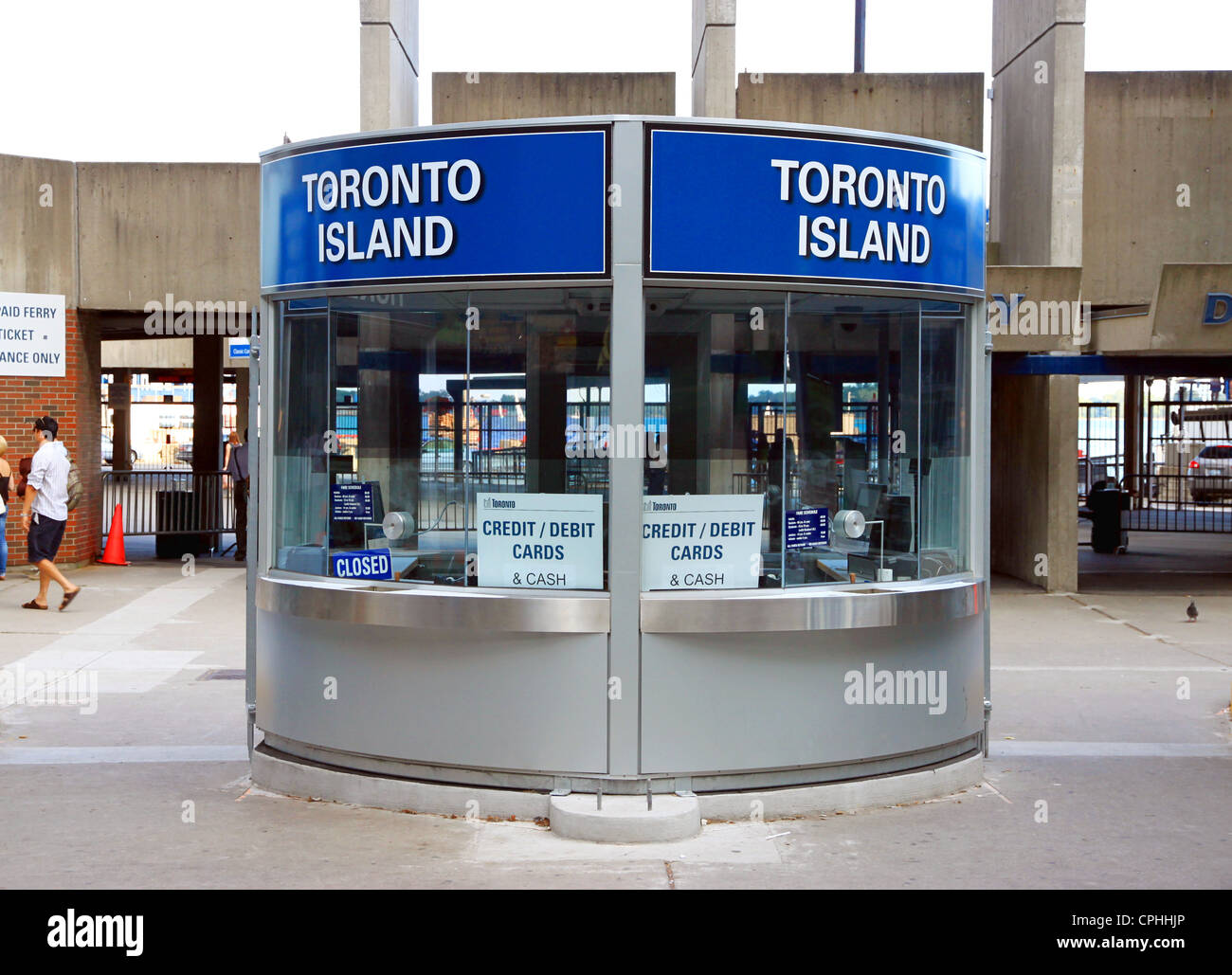 Toronto Island Ferry Dock Stock Photo - Alamy