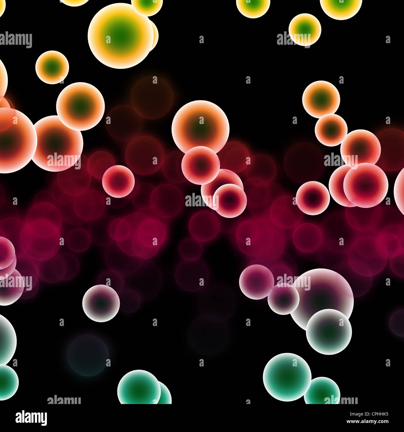 Wonderful design illustration with bubbles Stock Photo - Alamy