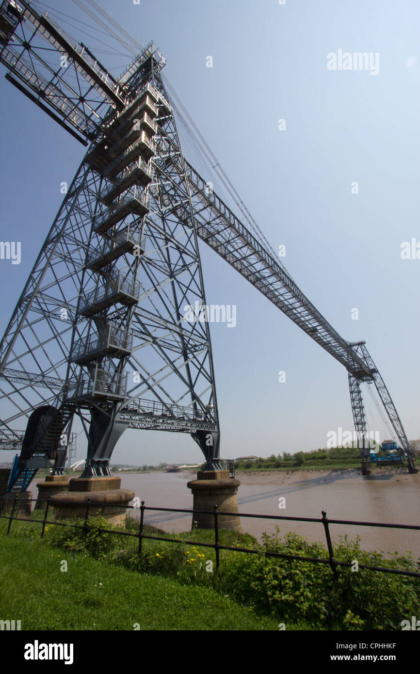 The Transporter Bridge at Newport, south Wales Stock Photo - Alamy