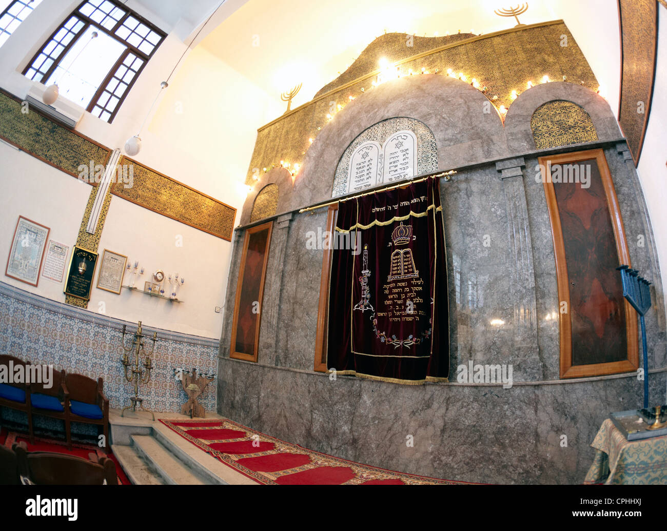 The Synagogue Marrakesh Morocco Stock Photo - Alamy