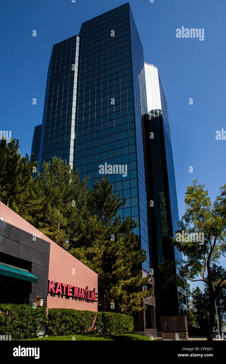 High rise building at Warner Center in Woodland Hills California with ...