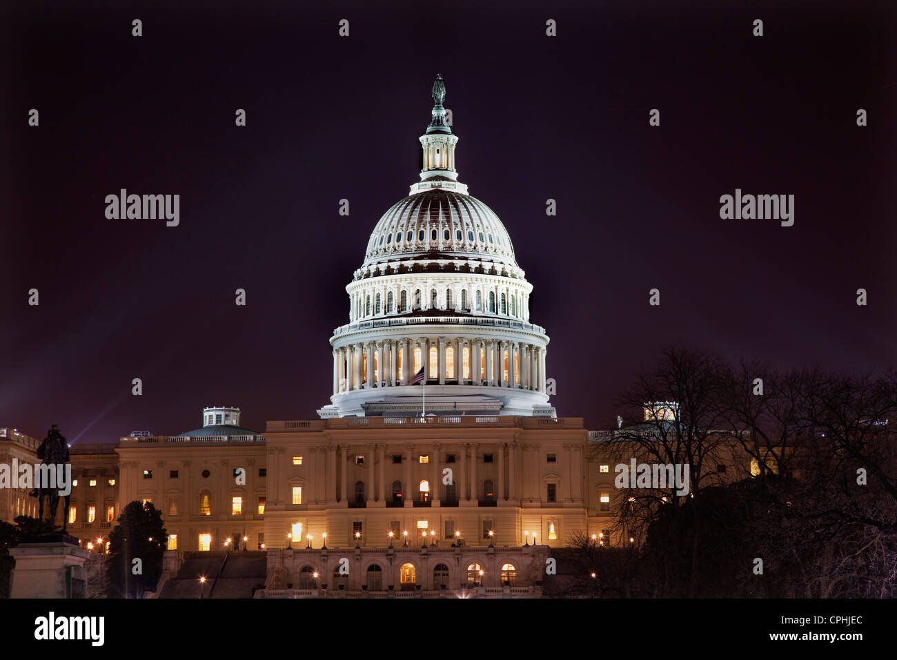 US Capitol Congress House Senate capital city Washington DC Statue of ...
