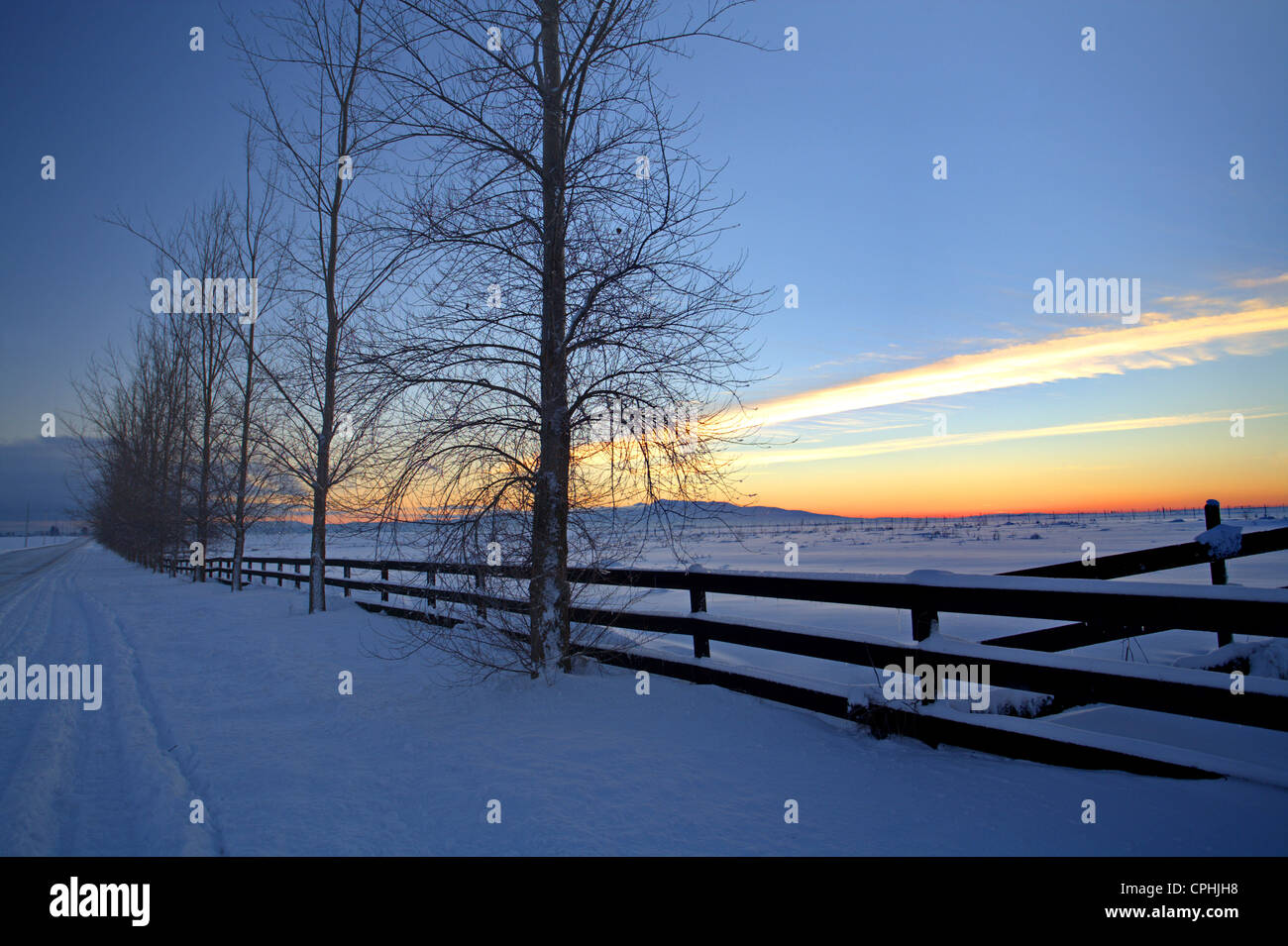 on the Rathdrum Prairie in northern Idaho Stock Photo - Alamy