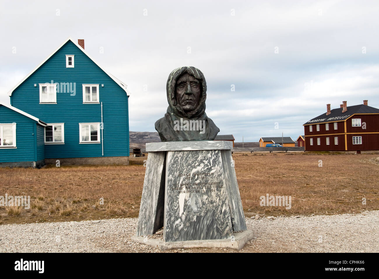 Bust of roald amundsen hi-res stock photography and images - Alamy