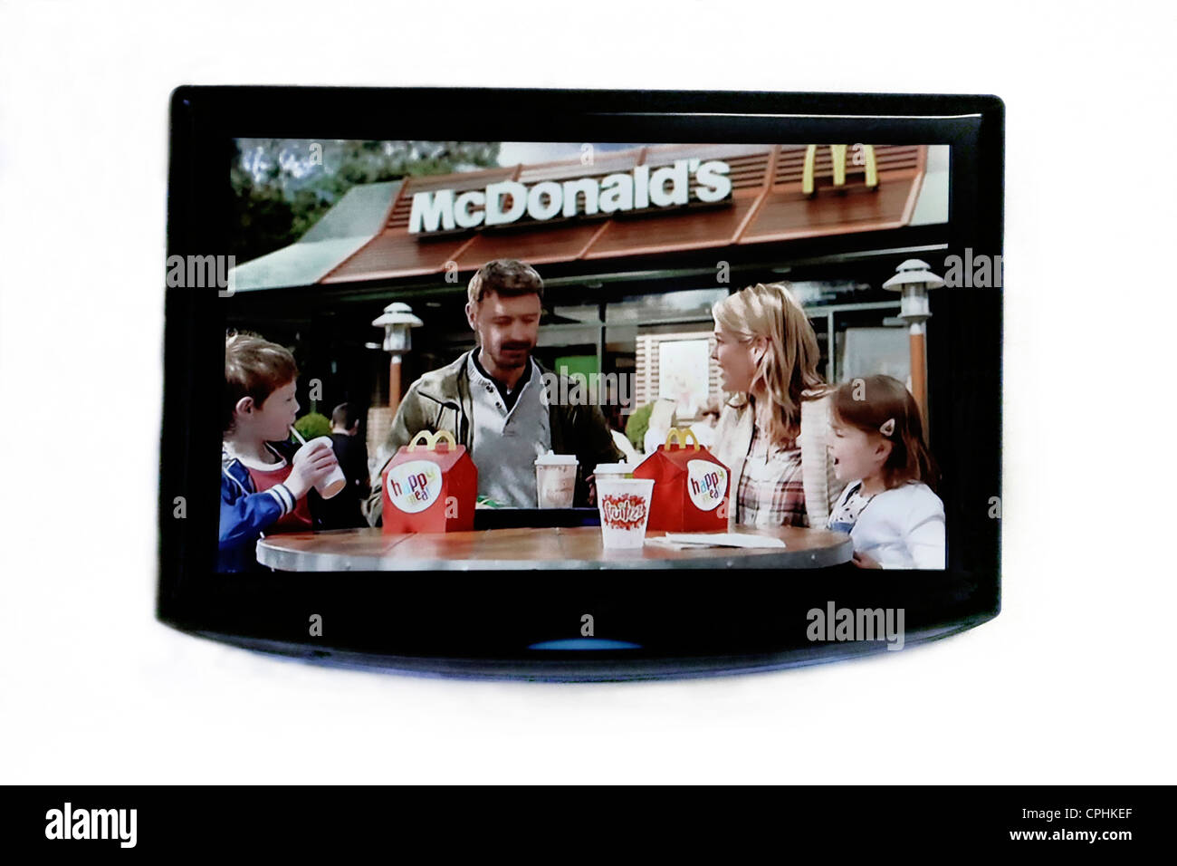 Tv Advertisement Screen High Resolution Stock Photography and Images ...