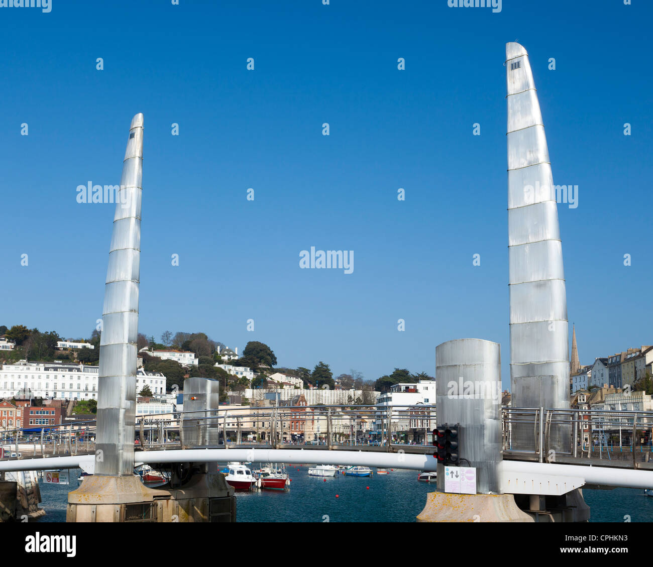 Torquay harbour bridge hi-res stock photography and images - Alamy