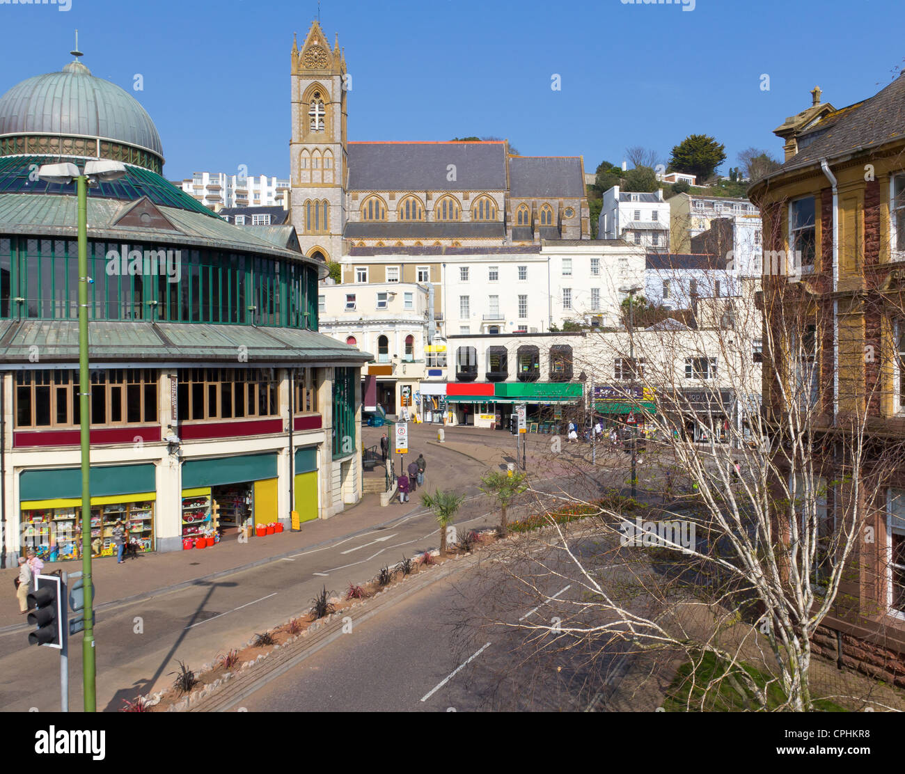 The shops at Torquay Devon England UK Stock Photo - Alamy